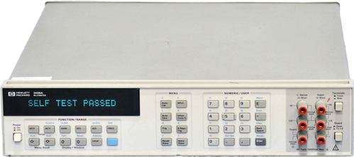 HP 3458A Lab Multimeter Rental | Stratatek T&M
