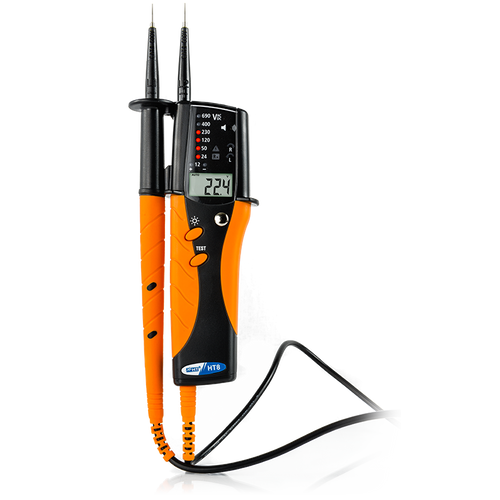 HT Instruments HT8 2-pole Multifunction Tester with LED and LCD ...
