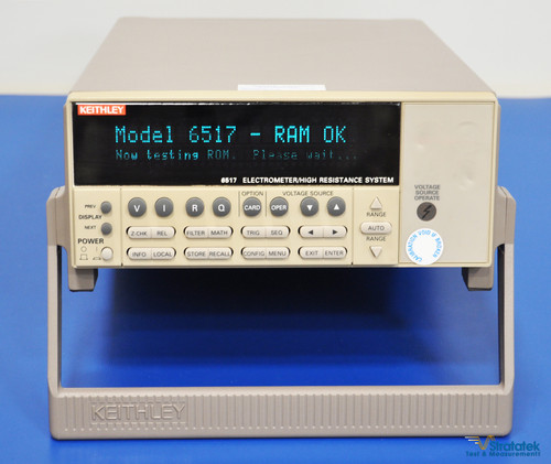 Keithley 6517 Electrometer High Resistance Meter - NIST Calibrated | Stratatek T&M