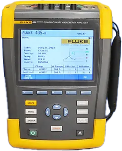 Fluke 435-II Power Quality & Energy Analyzer For Rent | Stratatek T&M