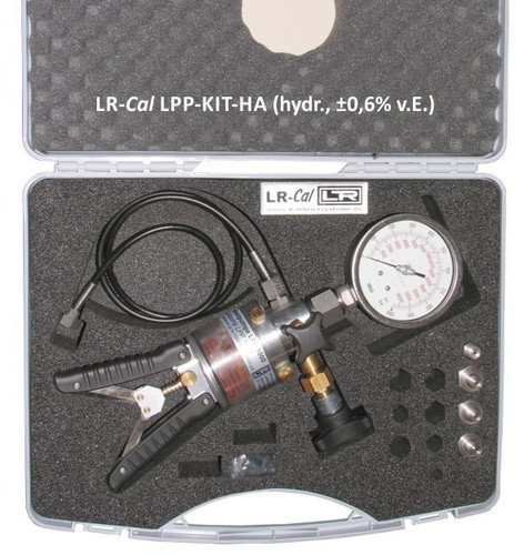 LR-Cal LPP-Kit-HA Hydraulic Pressure Calibration Kit ±0.6% Full Scale ...