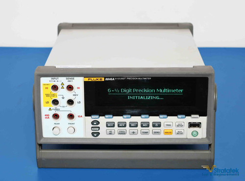 Fluke 8846A 6.5 Digit Precision Multimeter - NIST Calibrated 6 1/2 ...