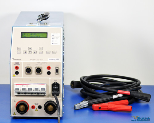 Programma TORKEL 860 Multi Battery Load Unit Megger Battery Test NIST ...