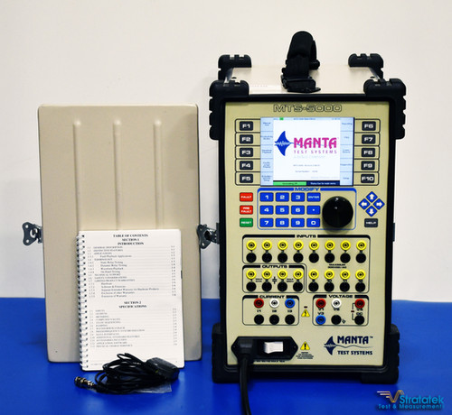 Manta MTS-5000 Relay Test System 3-Phase Relay Tester NIST Calibrated ...