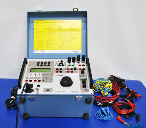 Programma Megger SVERKER 780 Relay Test Set (230V Input) NIST ...