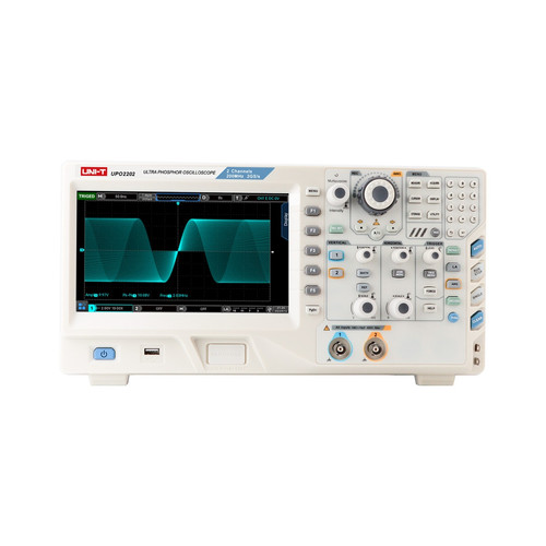 UNI-T UPO2202 200MHz 2Ch Mixed Signal Oscilloscope MSO (w/o Logic Pod ...