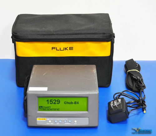 Fluke Hart Scientific 1529-R CHUB-E4 Thermometer Readout Calibrated ...