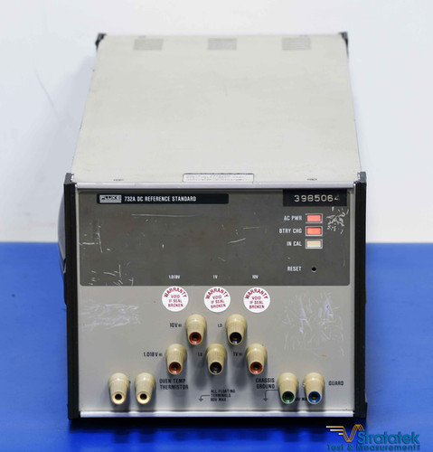 Fluke 732A DC Voltage Reference Standard 10V DC Calibration | Stratatek T&M