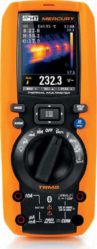 HT Instruments MERCURY TRMS DMM Multimeter w/IR Camera, 1000VDC, 10A ...