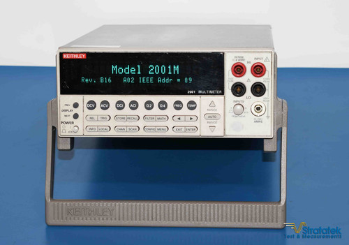 Keithley 2001 Multimeter 7.5 Digit 17025 Calibrated 7 1/2 DMM | Stratatek T&M
