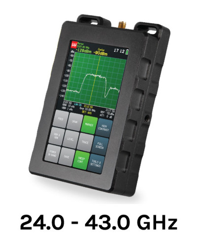SAF Spectrum Compact Handheld RF Spectrum Analyzer 24.0 - 43.0 GHz ...