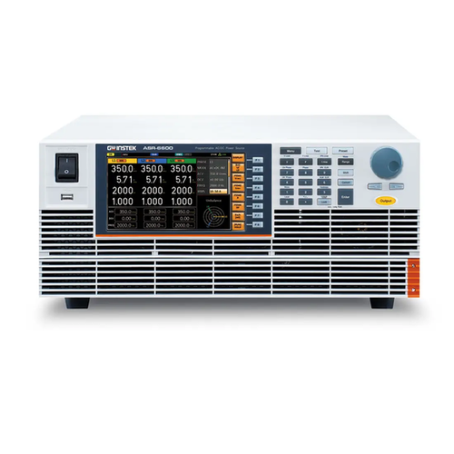 GW Instek ASR-6600 High-Performance Programmable AC/DC Power Source 6kVA | Stratatek T&M