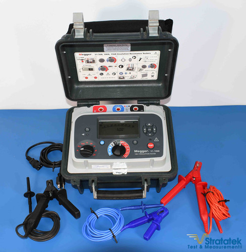 Megger S1-1068 10kV Insulation Tester Megohmmeter NIST Calibrated with ...