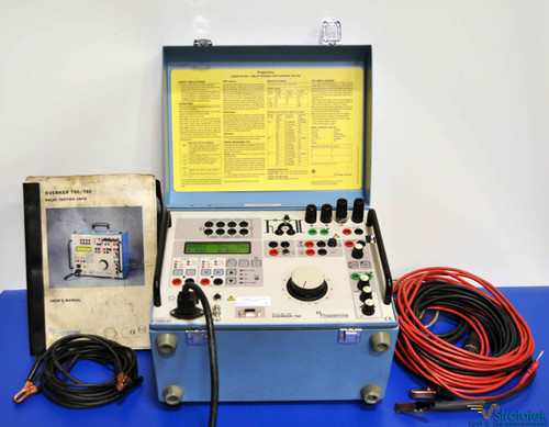 Programma SVERKER 760 Relay Test Set NIST Calibrated Megger Relay ...