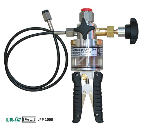 LR-Cal LPP 1000 Hydraulic Pressure Hand Pump 1000 bar (14500 PSI ...