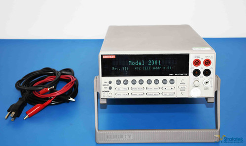 Keithley 2001 Multimeter 7.5 Digit 17025 Calibrated 7 1/2 DMM ...