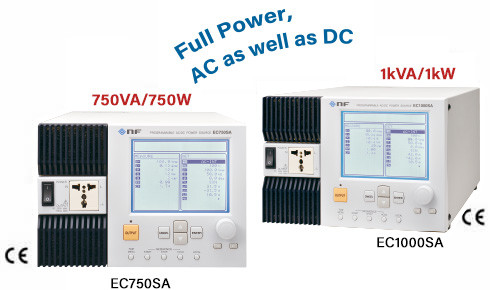 NF Corp EC1000SA Programmable AC Power source AC 1000 VA, DC 1000 W ...