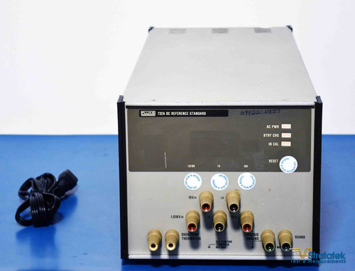 Fluke 732A DC Voltage Reference Standard 10V DC Calibration | Stratatek T&M