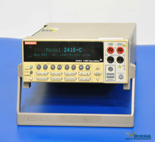Keithley 2410-C HV SourceMeter 1100V SMU - NIST Calibrated Source ...