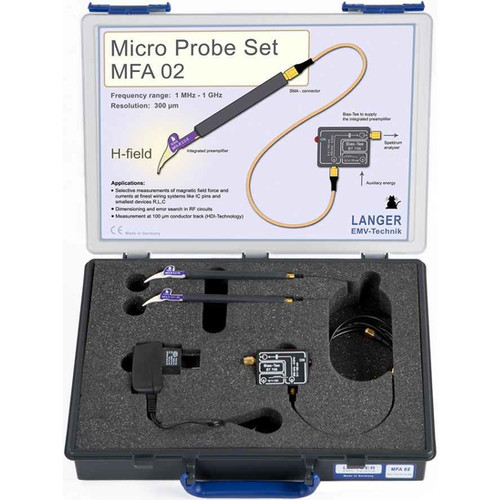 Langer EMV MFA 02 Set Micro Probes 1 MHz up to 1 GHz | Stratatek T&M