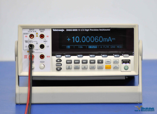 Tektronix DMM4050 6.5 Digit Precision Multimeter NIST Calibrated ...