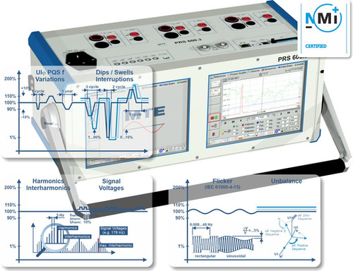 MTE PTS 400.3 Plus 3 Phase Power Source 12A/120A and Reference Standard ...