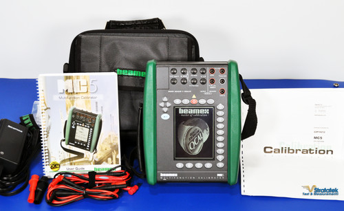 Beamex MC5 Multifunction Process Calibrator Fluke Leads Calibrated with ...