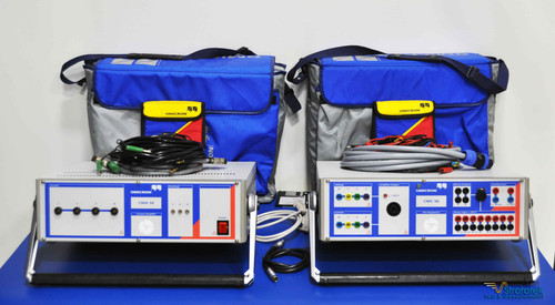 Omicron CMC 56 Relay Test Set with CMA 56 Amplifier with Software ...