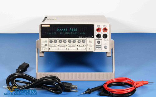 Keithley 2440 5A SourceMeter SMU 40V 5A 40W - NIST Calibrated ...