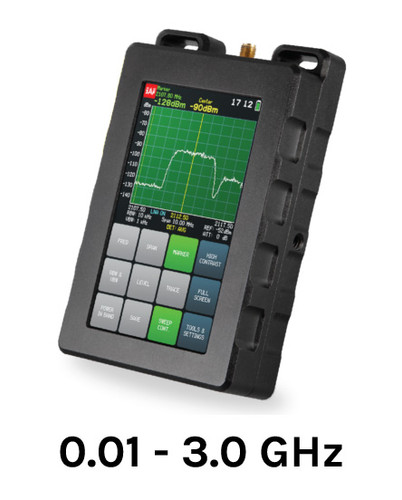 SAF Spectrum Compact Handheld RF Spectrum Analyzer 0.01 - 3.0 GHz ...