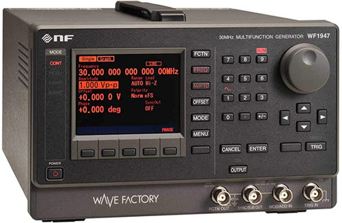 NF Corp WF1947 Multifunction Generator 30MHz 1-Channel | Stratatek T&M