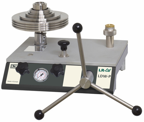 LR-Cal LDW-P Pneumatic Deadweight Tester Pressure Balance 1500 PSI ...