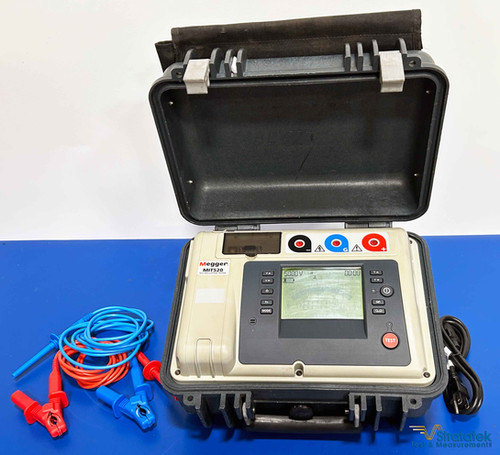 Megger MIT520 5kV Insulation Tester 5kV Megohmmeter NIST Calibrated ...