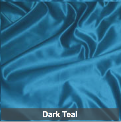 dark teal satin