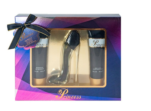 PRINCESS HIGH HEEL SHOES BLACK | EBC COLLECTION