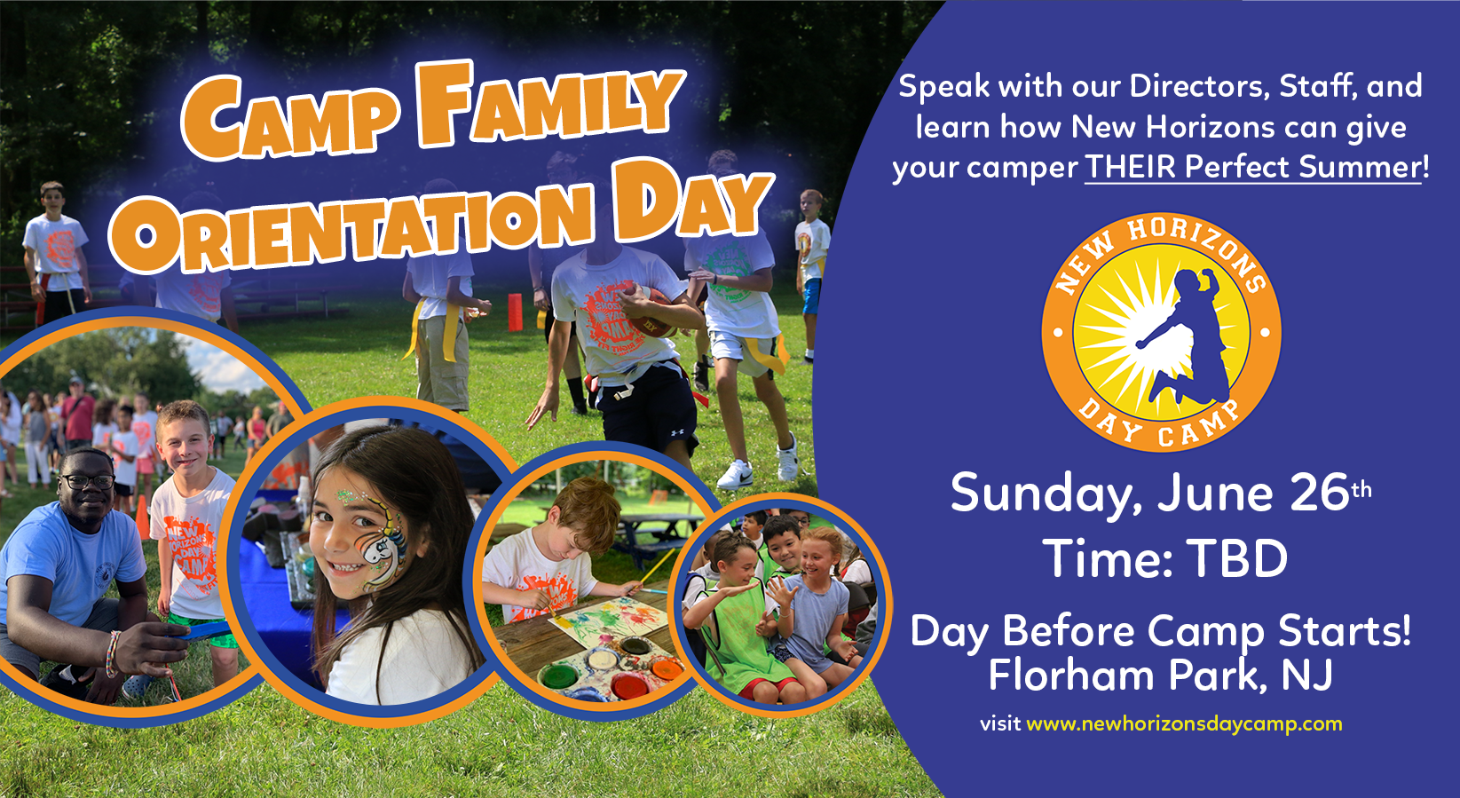 Family Orientation Day | New Horizons