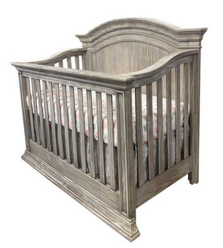 Khloe Convertible Crib in Rustic White | www.babywarehouse.ca