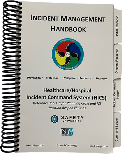 Healthcare/Hospital Incident Management Handbook (IMH) | Safety University