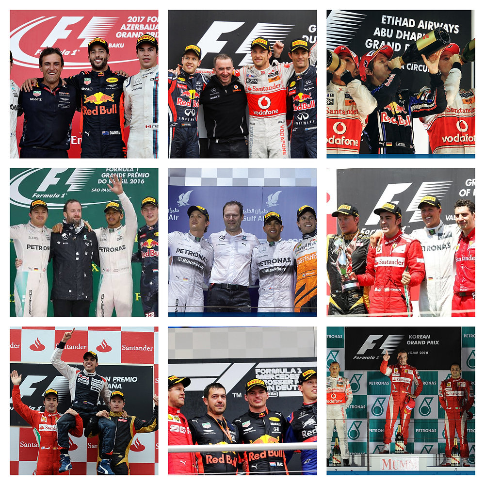 The top ten F1 races of the 2010s