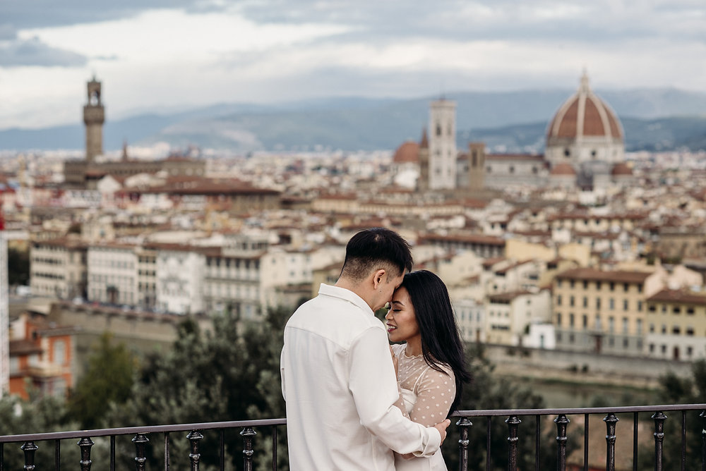 Diana + Derek | Engagement Session in Florence
