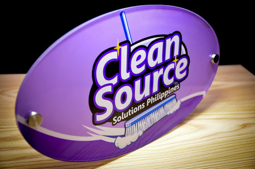 Printed Glass Sign | signage-central