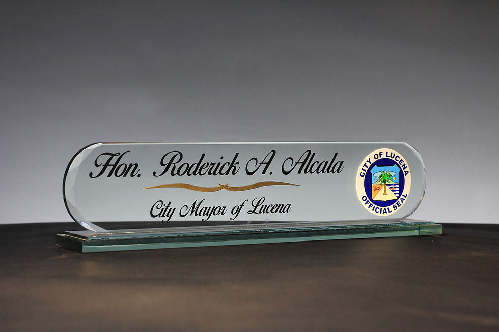 Custom Table Signage Maker | Signage Central PH | Philippines