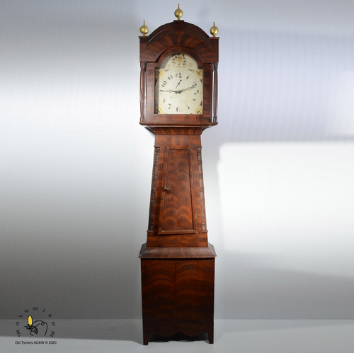 1840 Quebec Style Tall Case Wooden Works Clock | CADA