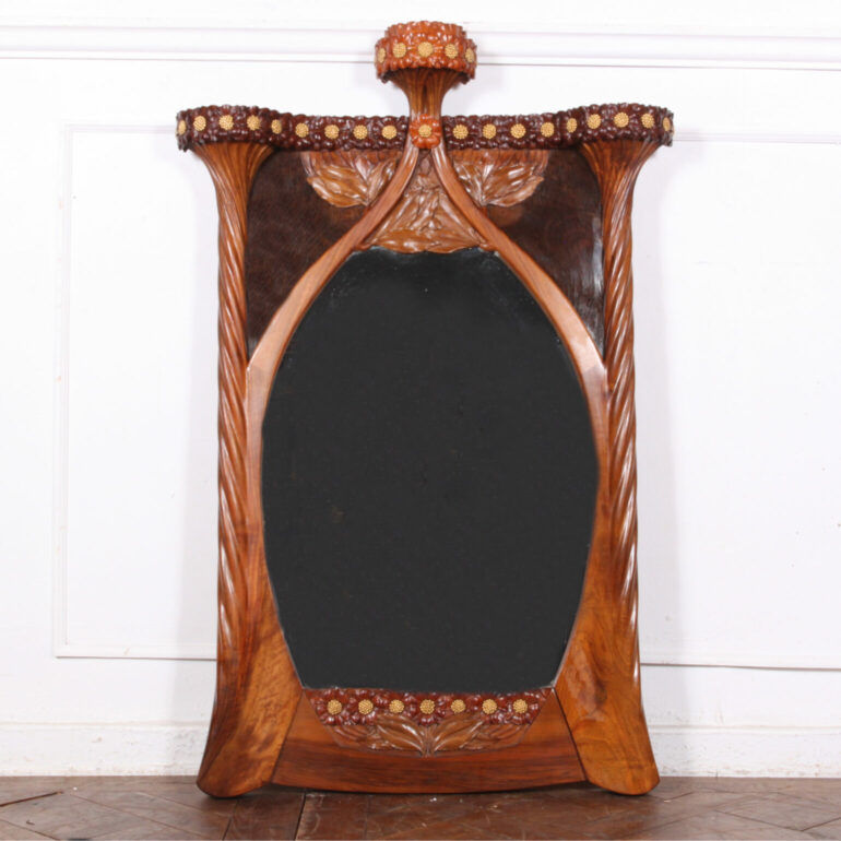 A remarkable Spanish Art Nouveau mirror by Barcelona-based Joan ...