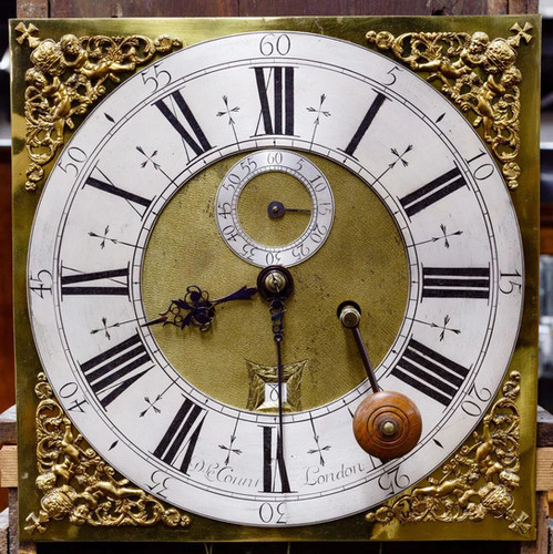 A fine & rare William & Mary clock by London maker Daniel LeCompte ...