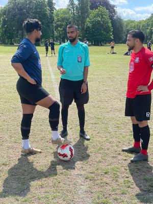 Vallance FC teams clash in League
