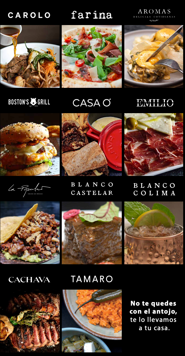 Experiencia gastronómica en la CDMX | Grupo Carolo | Ciudad de México