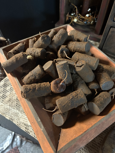 #1056 Candle Nubs | Olde Crows Homestead