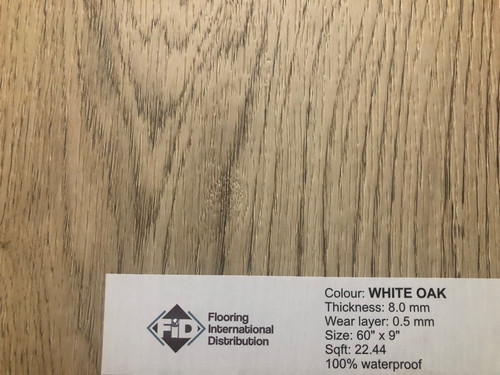 Jenna Plank Collection FID SPC FLOORING - WHITE OAK | Yahandy Man Can, LLC