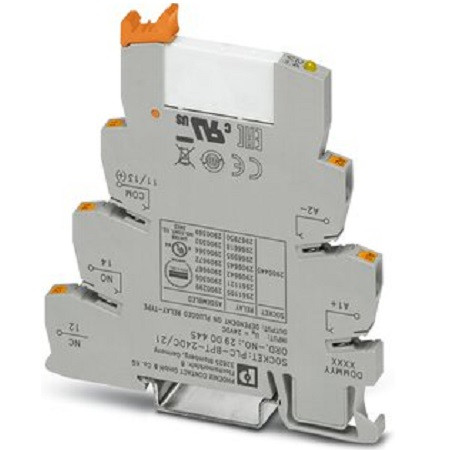 Relay Terminal Block, 24VDC, SPDT, 6A Relay | A2B Transport